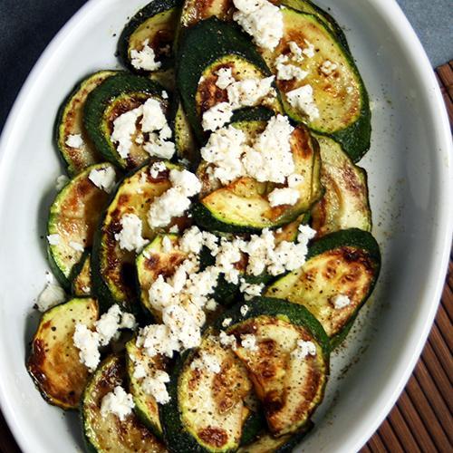 Warm Courgette and Feta Salad (Keto)